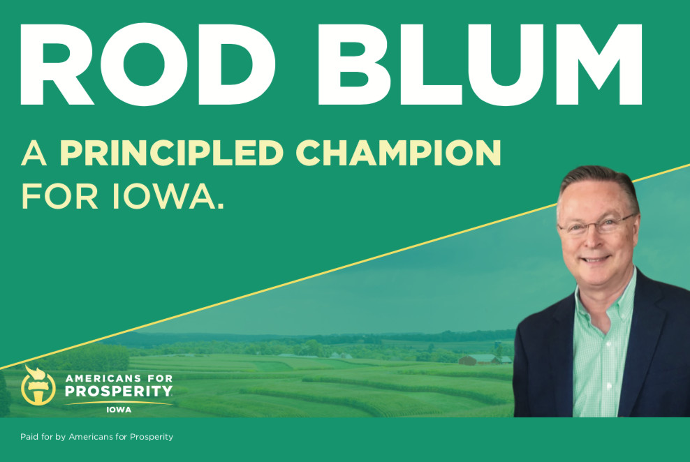 Rep. Rod Blum Is a Policy Champion in Congress